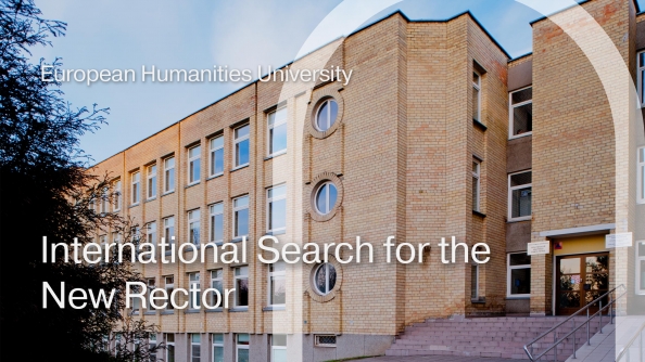 Vilnius-based EHU announces international search for the new Rector