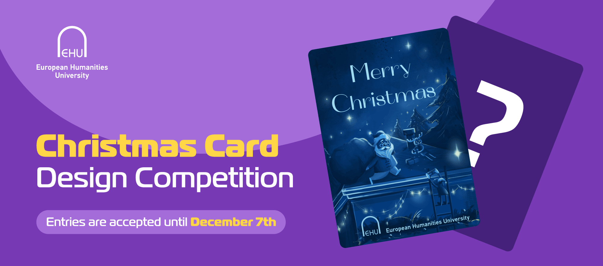 Invitation to Join Our Traditional Christmas Card Design Competition ...